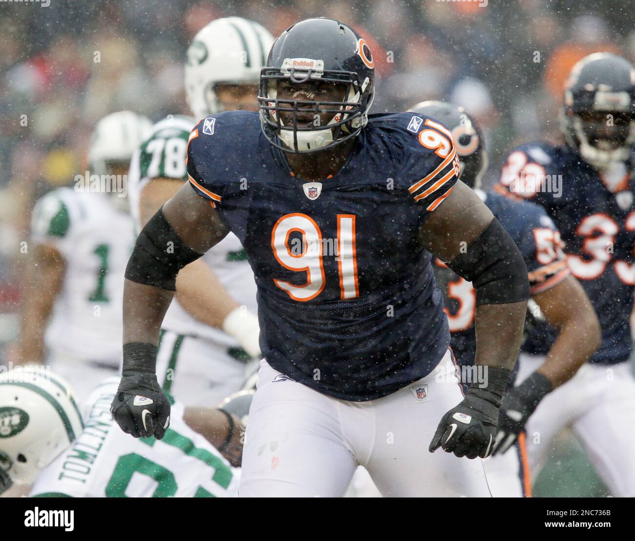 FILE - In this Dec. 26, 2010 file photo Chicago Bears' Tommie Harris ...