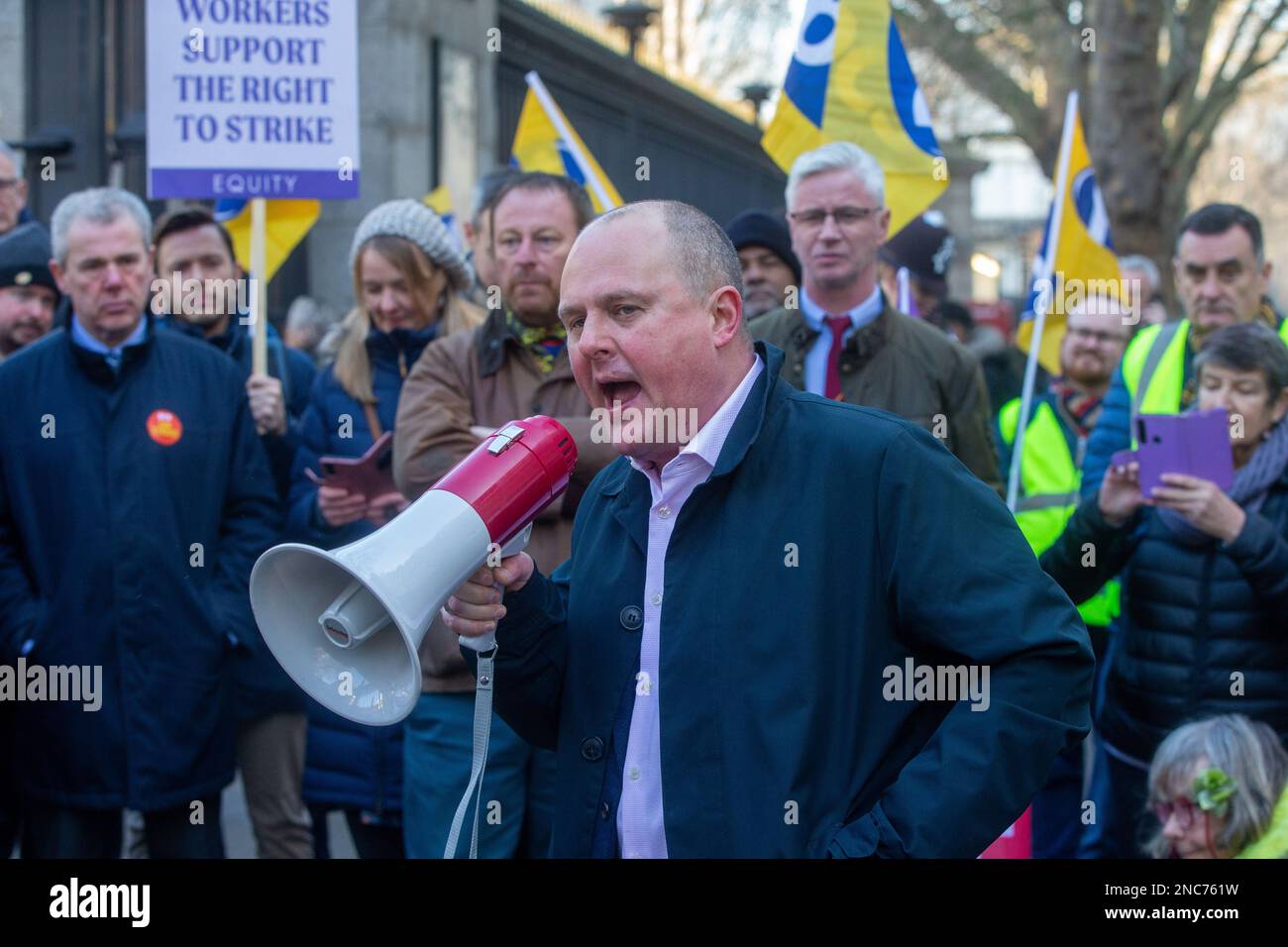 Trade union banner british museum hi-res stock photography and images ...