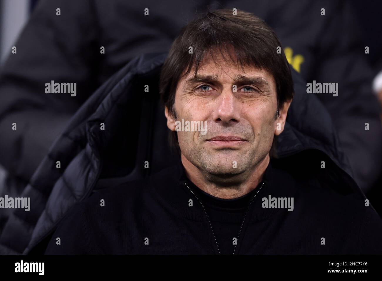 Tottenham Hotspur manager Antonio Conte during the UEFA Champions ...