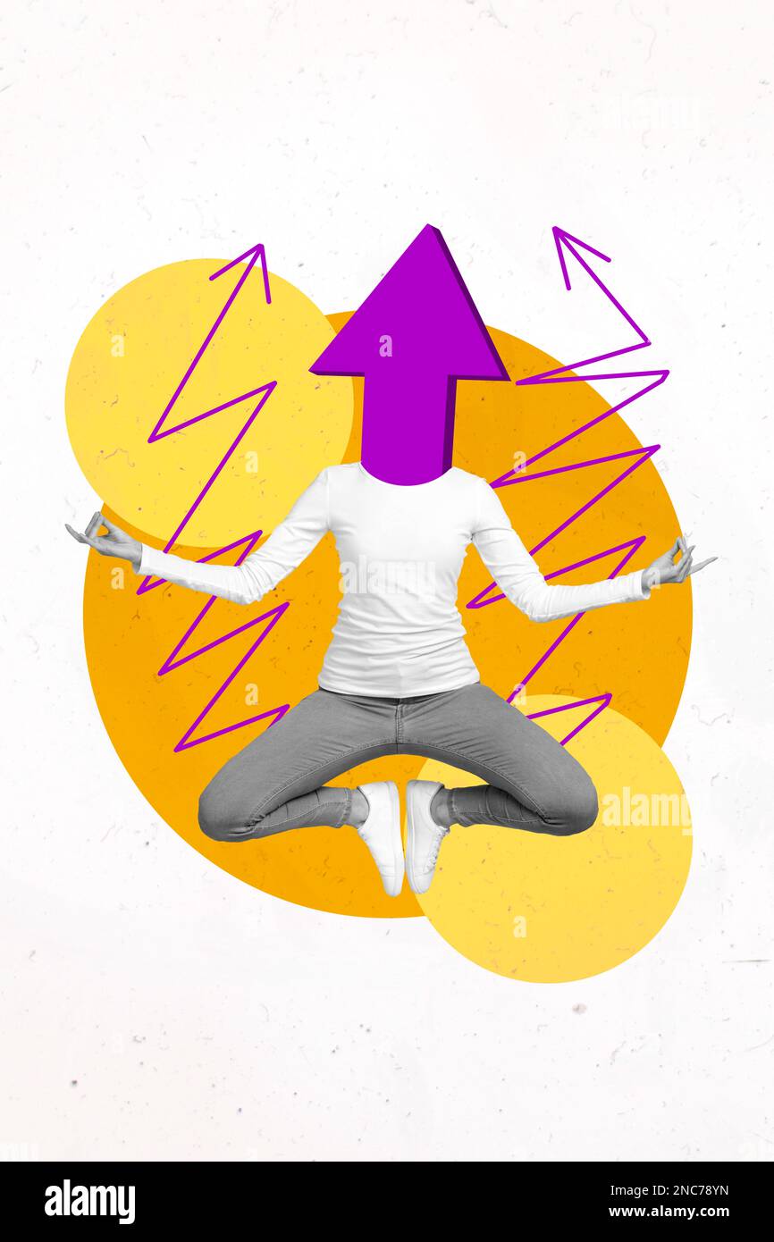 Exclusive magazine picture sketch collage image of dreamy guy enjoying ...