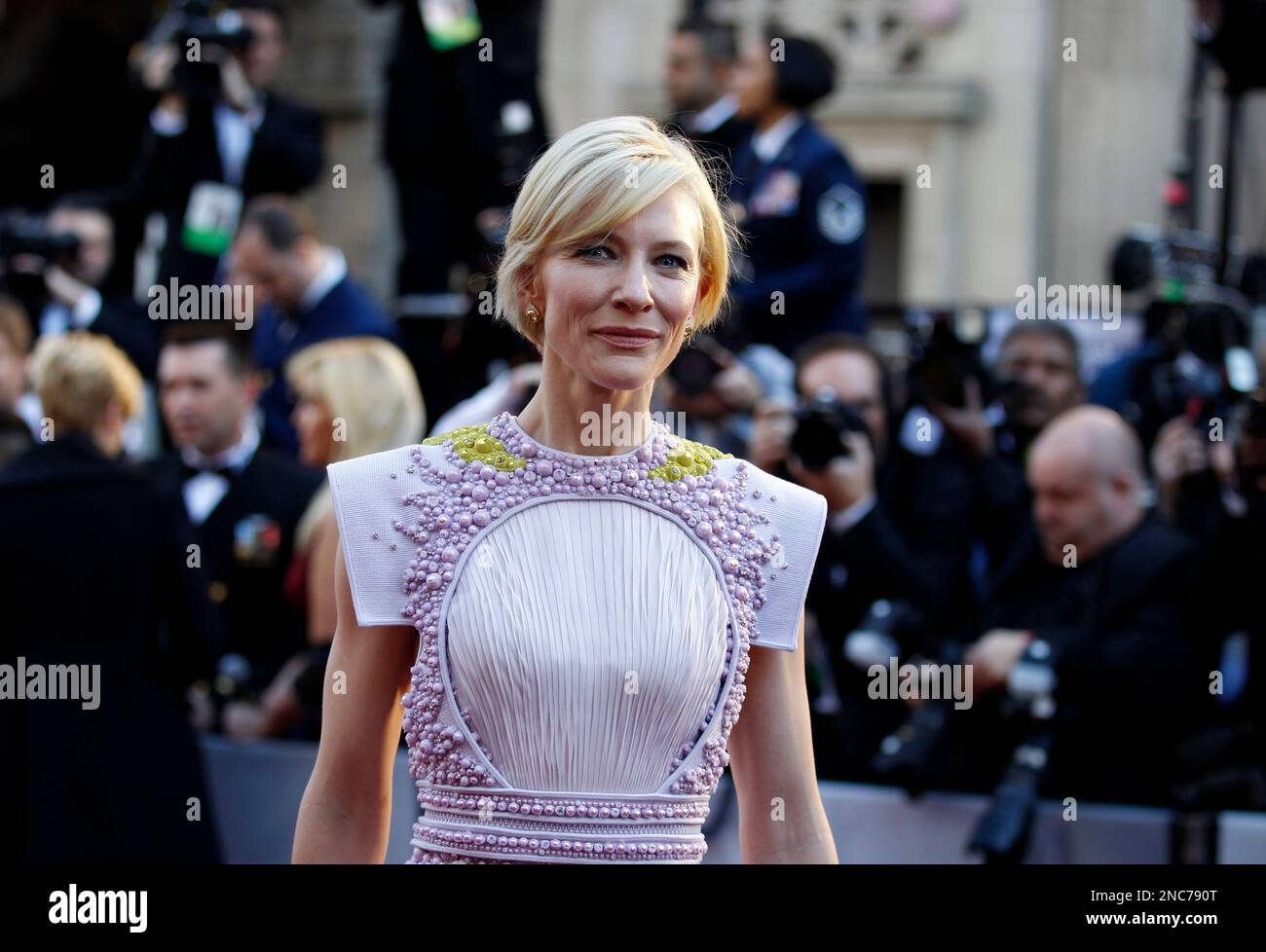 Actress Cate Blanchett arrives at the 83rd Academy Awards on Sunday ...