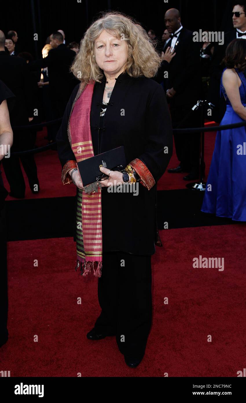 Costume designer Jenny Beavan arrives before the 83rd Academy Awards on ...