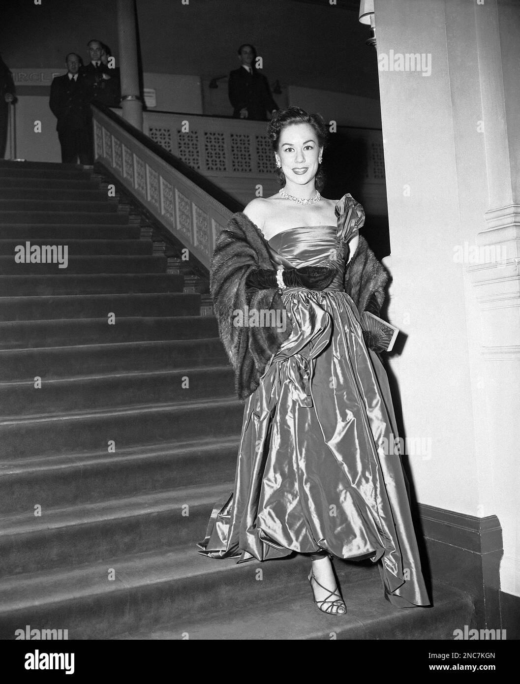 Patrice Munsel, attends the Metropolitan Opera opening in New York, Nov ...