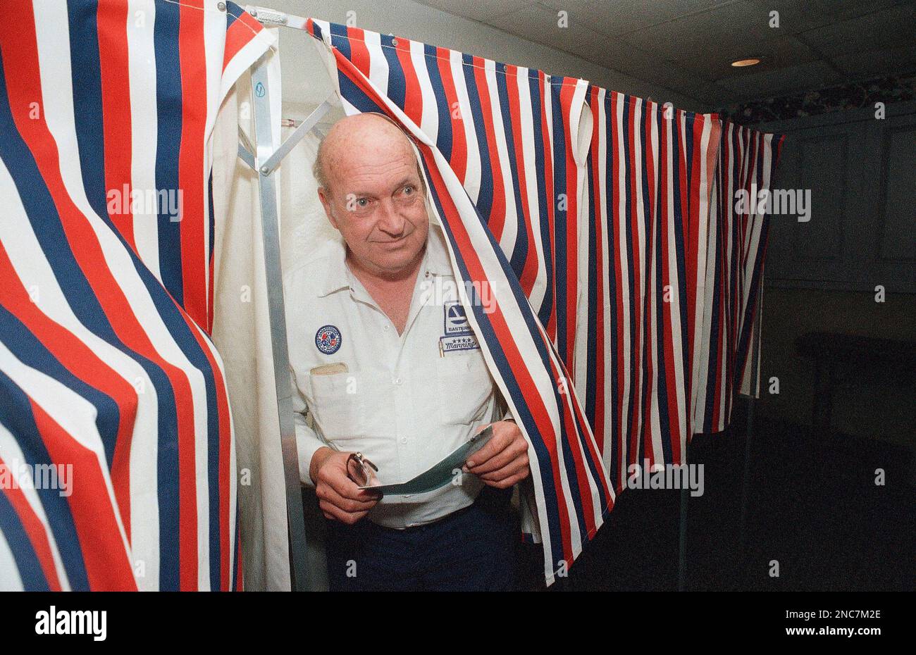 Dan Manning, a lead mechanic with Eastern Airlines from Riverdale, Ga ...
