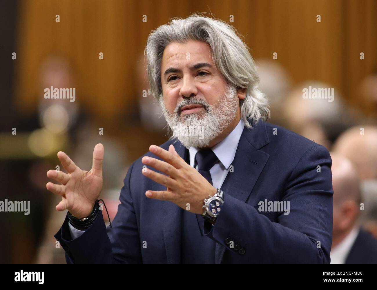 Canadian Heritage Minister Pablo Rodriguez rises during Question Period ...