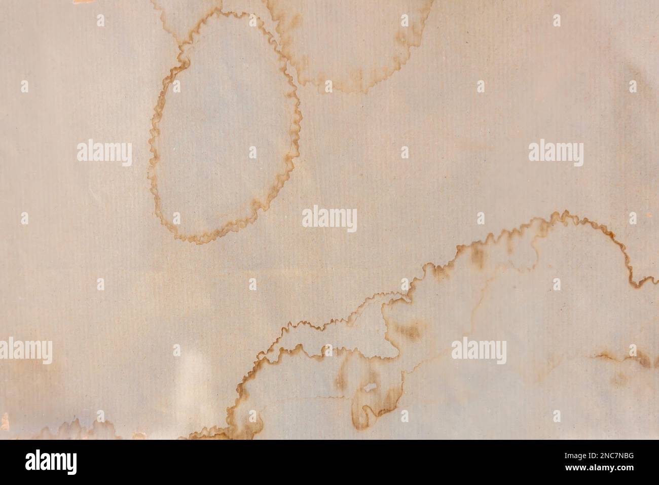 brown background image of old paper with water stains Stock Photo - Alamy