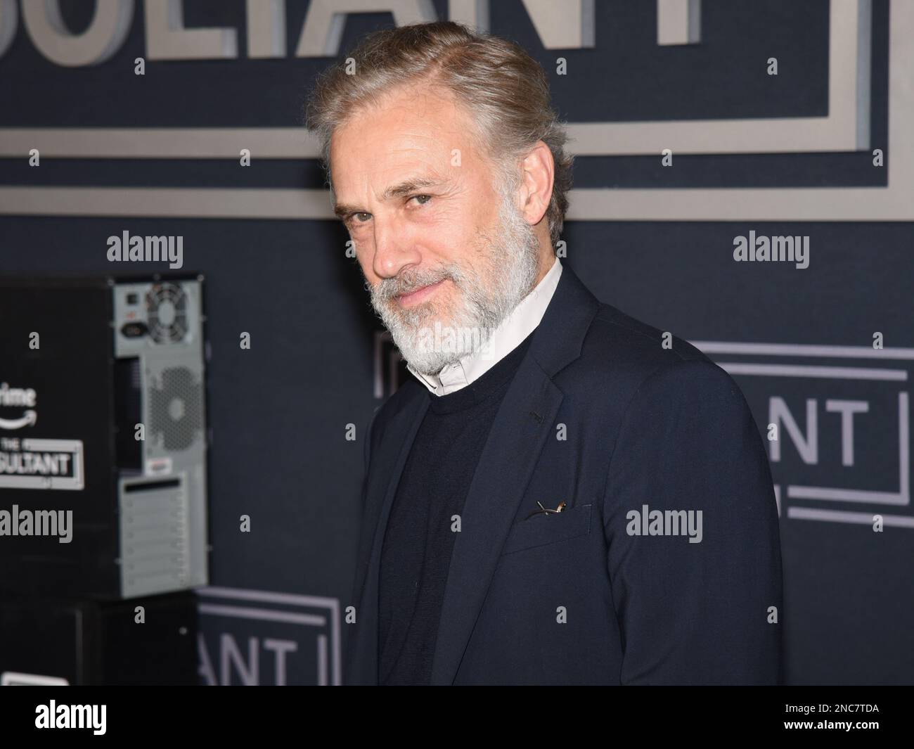 13 February 2023 - Los Angeles, California - Christoph Waltz. Prime Video's The Consultant ...