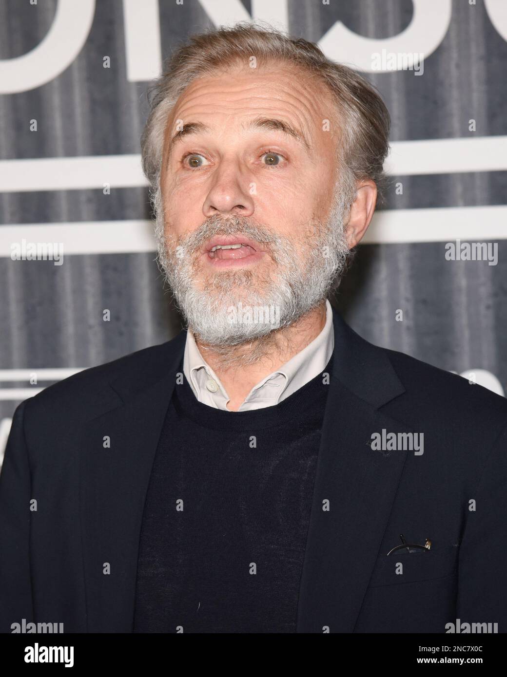 13 February 2023 - Los Angeles, California - Christoph Waltz. Prime Video's The Consultant ...