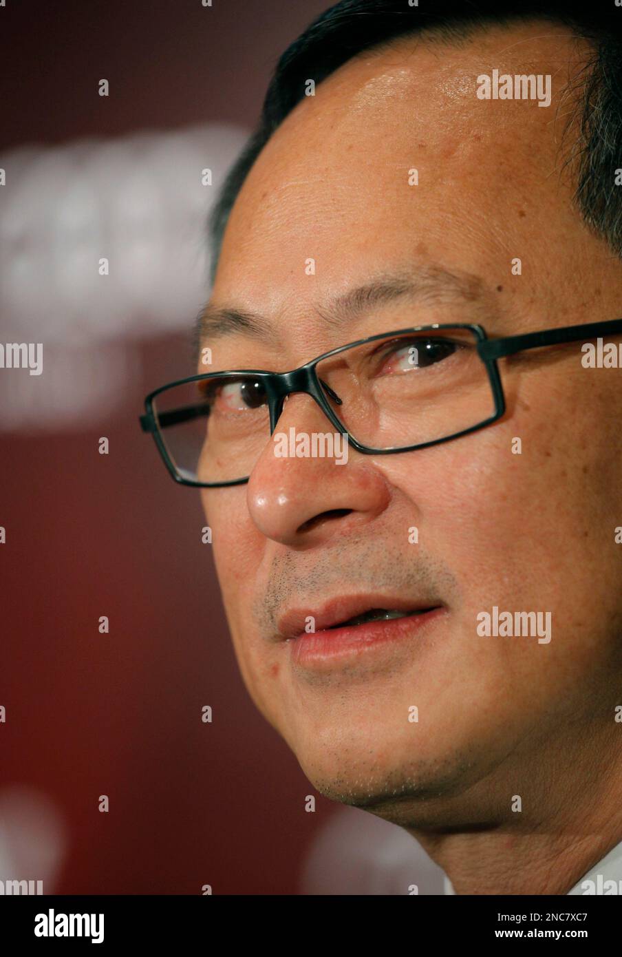 Hong Kong director Johnnie To attends a press conference of Hong Kong ...
