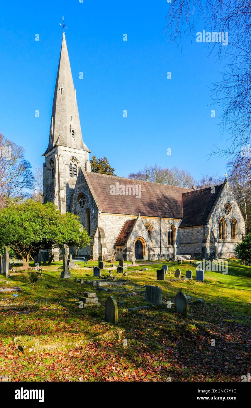 Holy Innocents church, High Beech, Epping Forest, Essex Stock Photo - Alamy