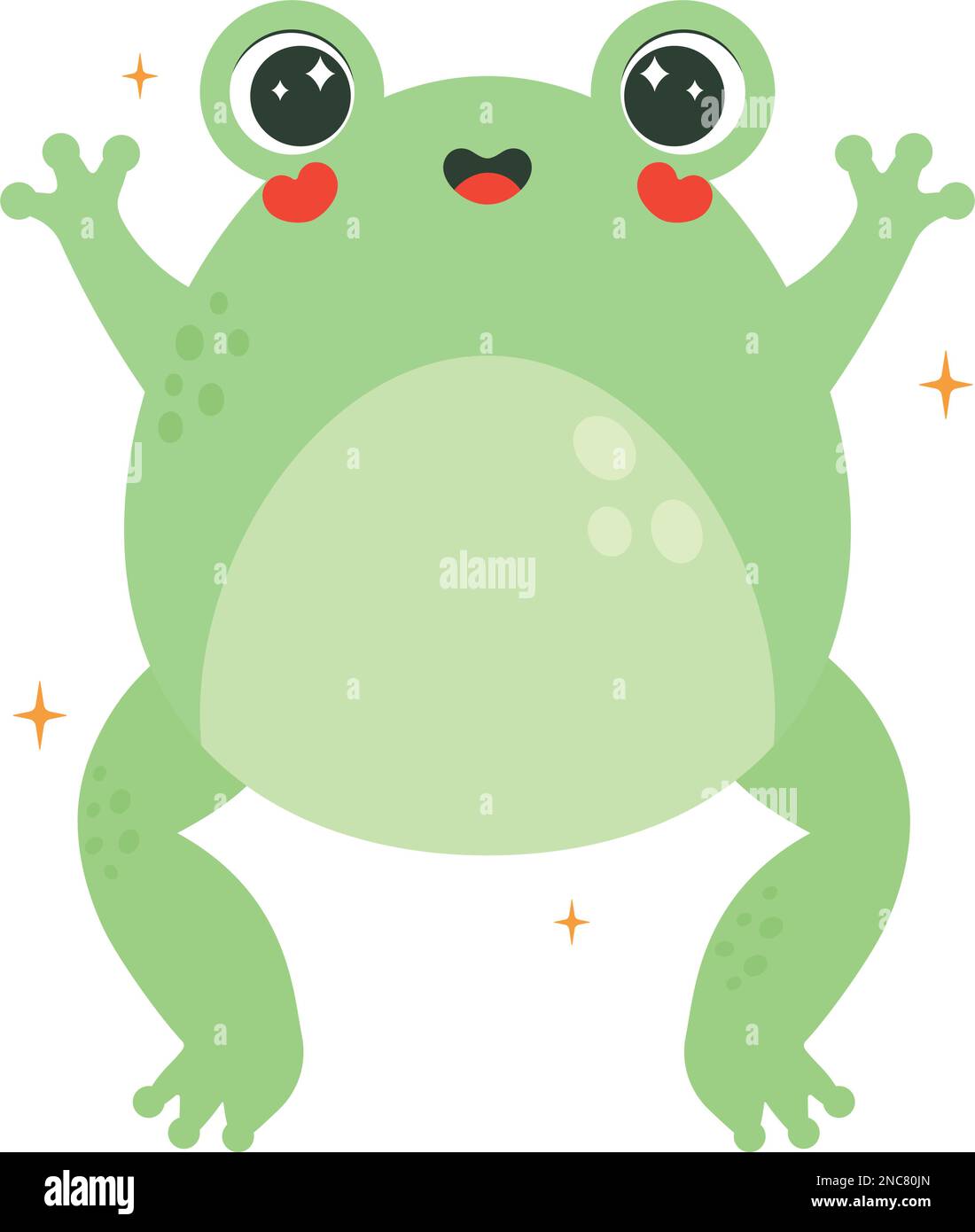 jumping frog design Stock Vector Image & Art - Alamy