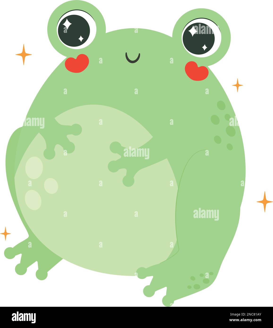 smiling frog design Stock Vector Image & Art - Alamy