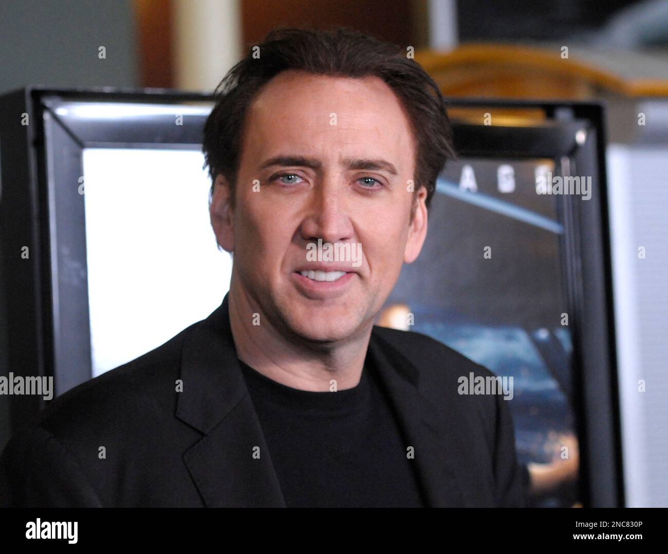 Actor Nicolas Cage arrives at the premiere of the feature film "Drive ...