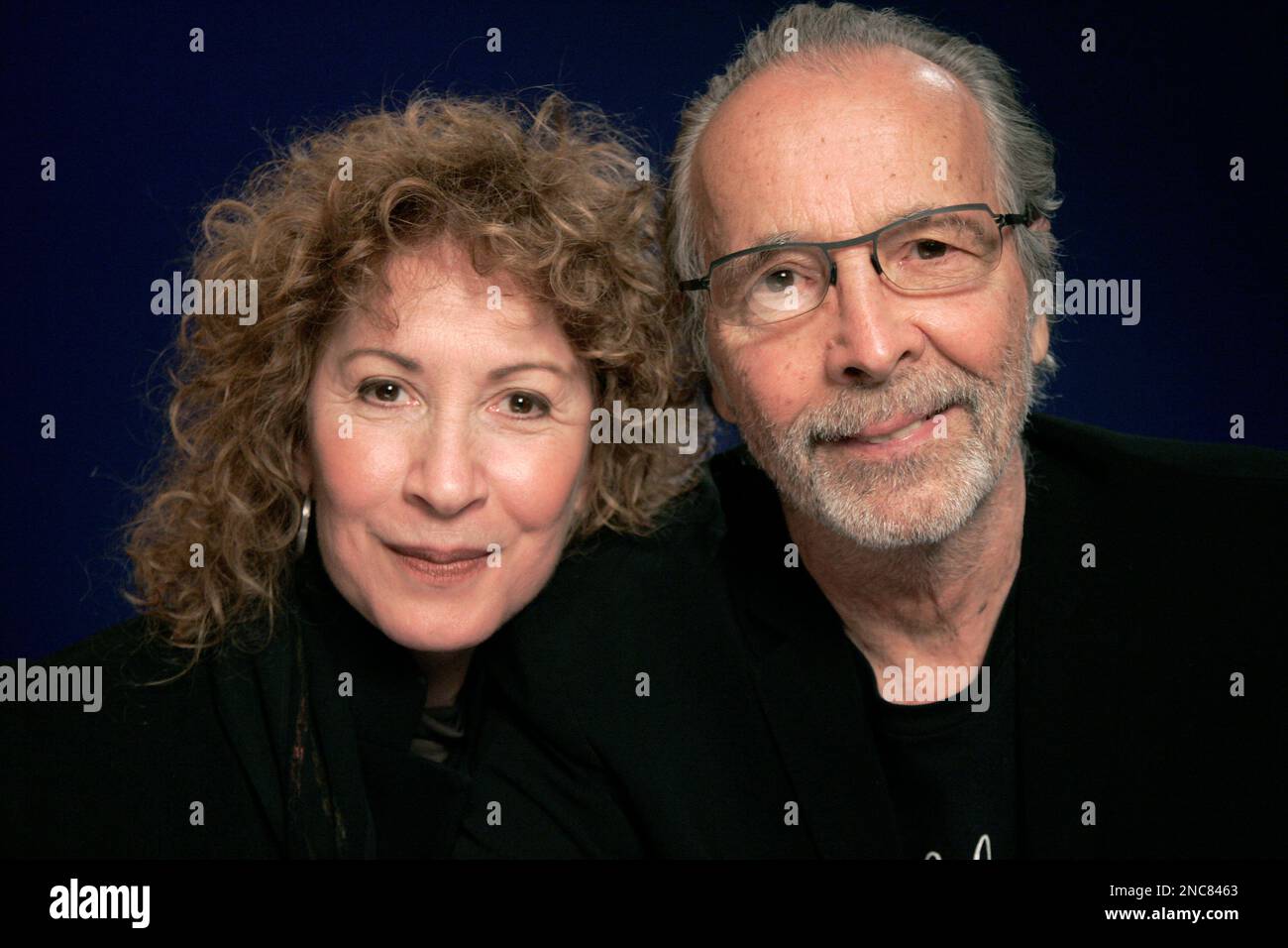 Recording artist Herb Alpert and his wife singer Lani Hall pose for a ...