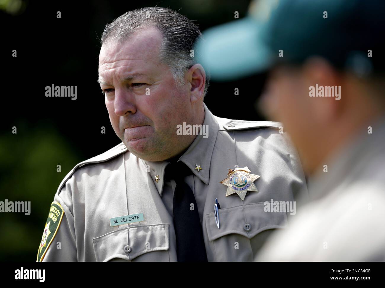 San Francisco Park Ranger Chief Mike Celeste in Golden Gate Park on ...