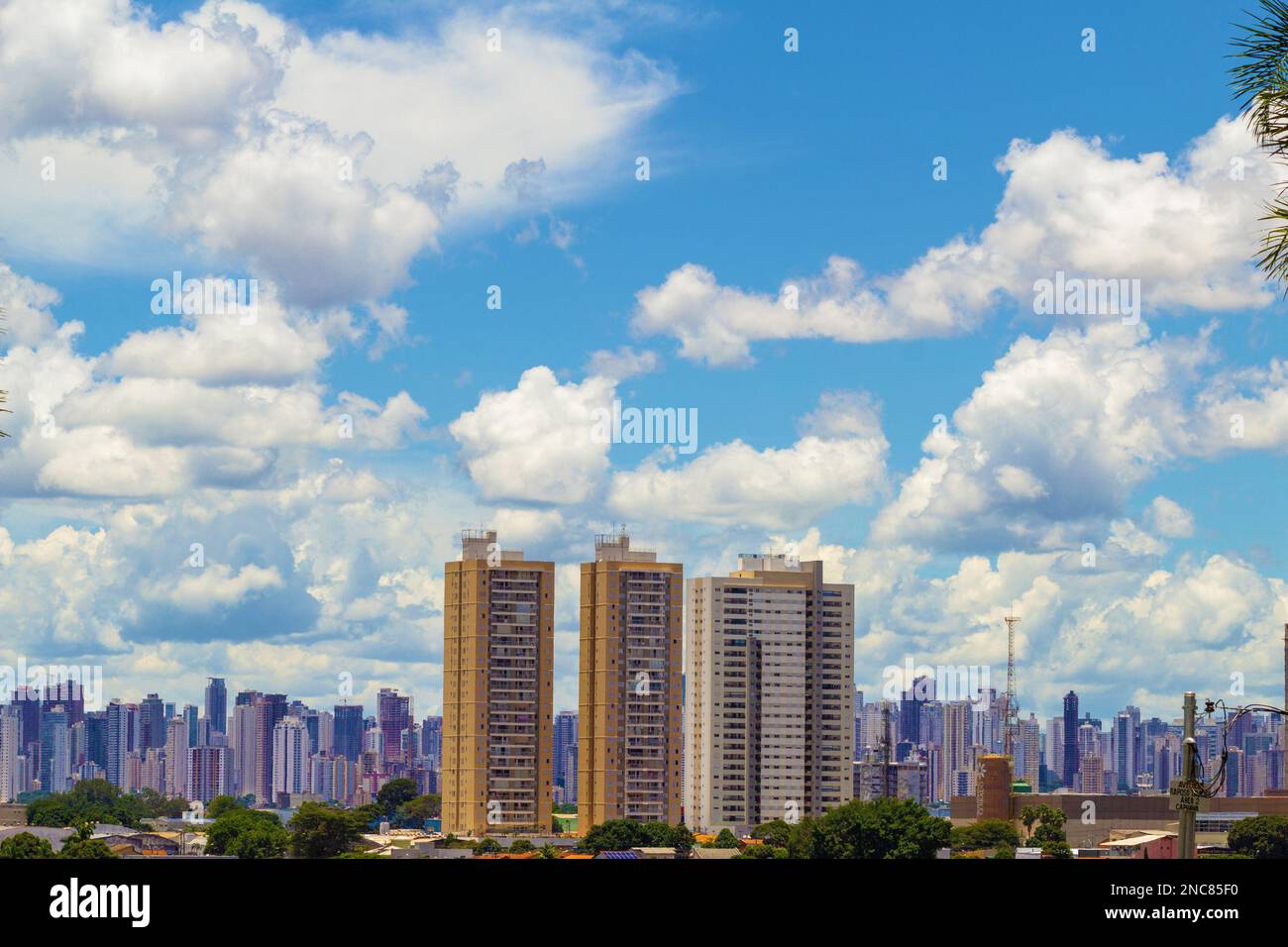 Goiania, Goiás, Brazil – February 14, 2023: City of Goiânia seen from ...