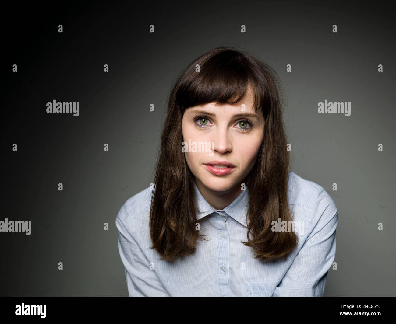 Felicity Jones of the film "Like Crazy" poses for a portrait in the ...
