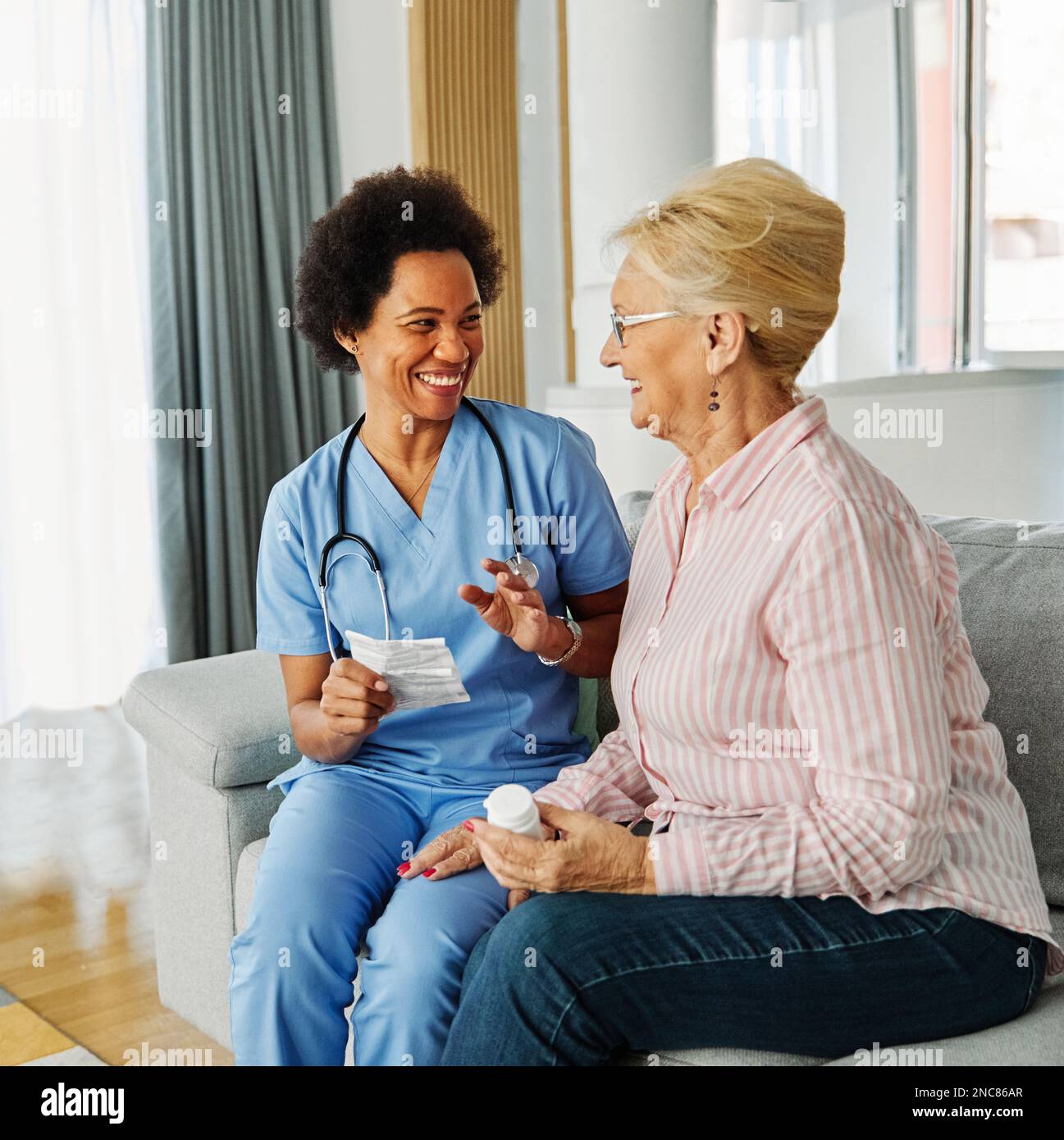 nurse doctor senior care drug pill tablet prescription caregiver help ...