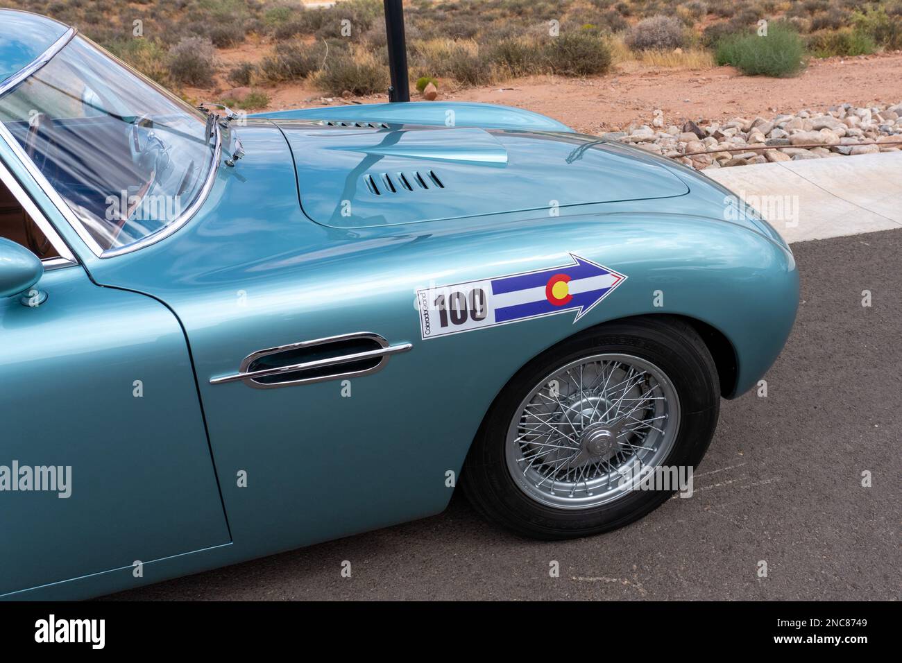 A rare 1954 Siata 208 CS Balbo Berlinetta sports car in the Colorado ...