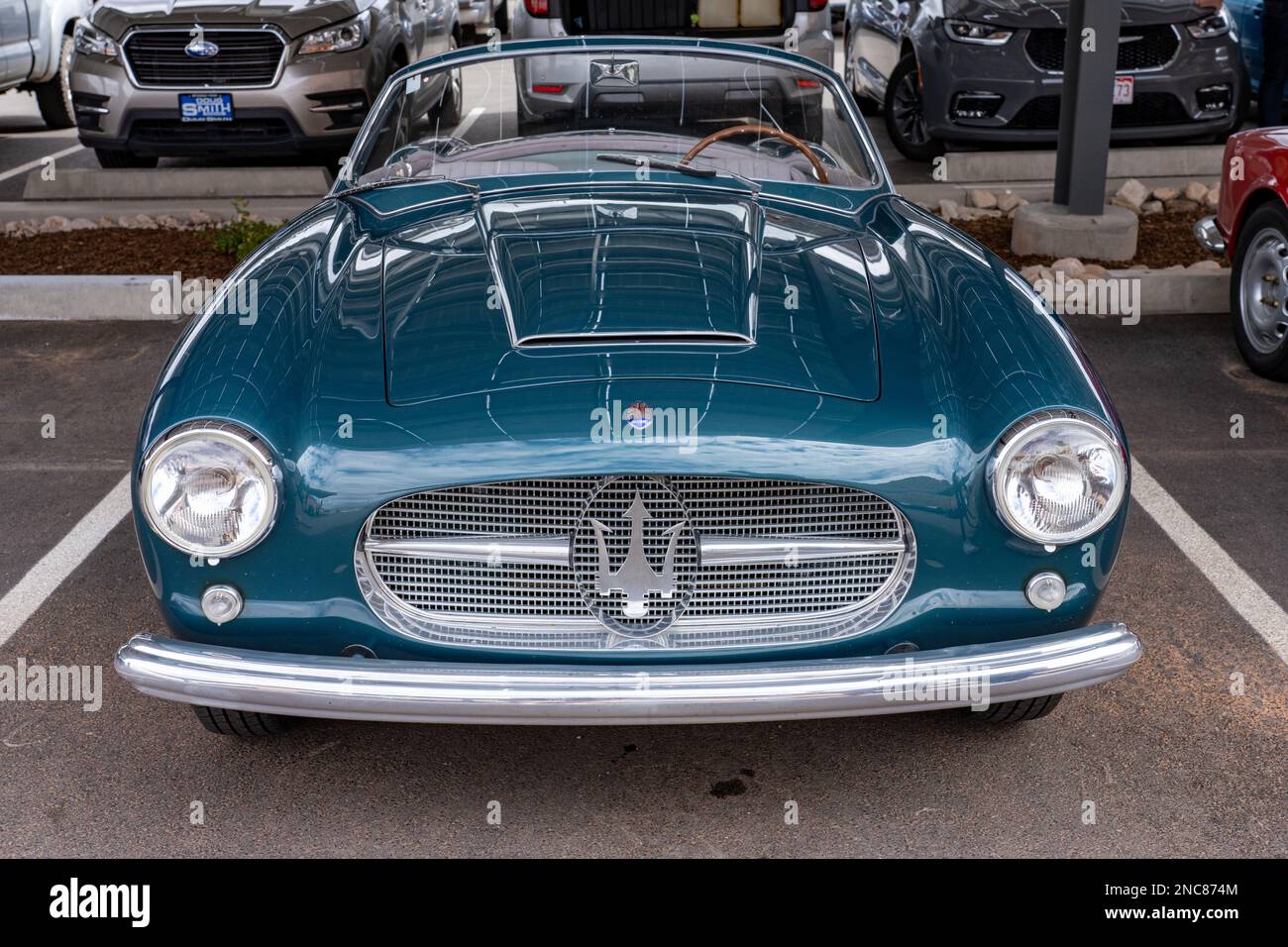 1955 Maserati A6G/54 2000 Spyder with body by Zagato at the Colarado ...