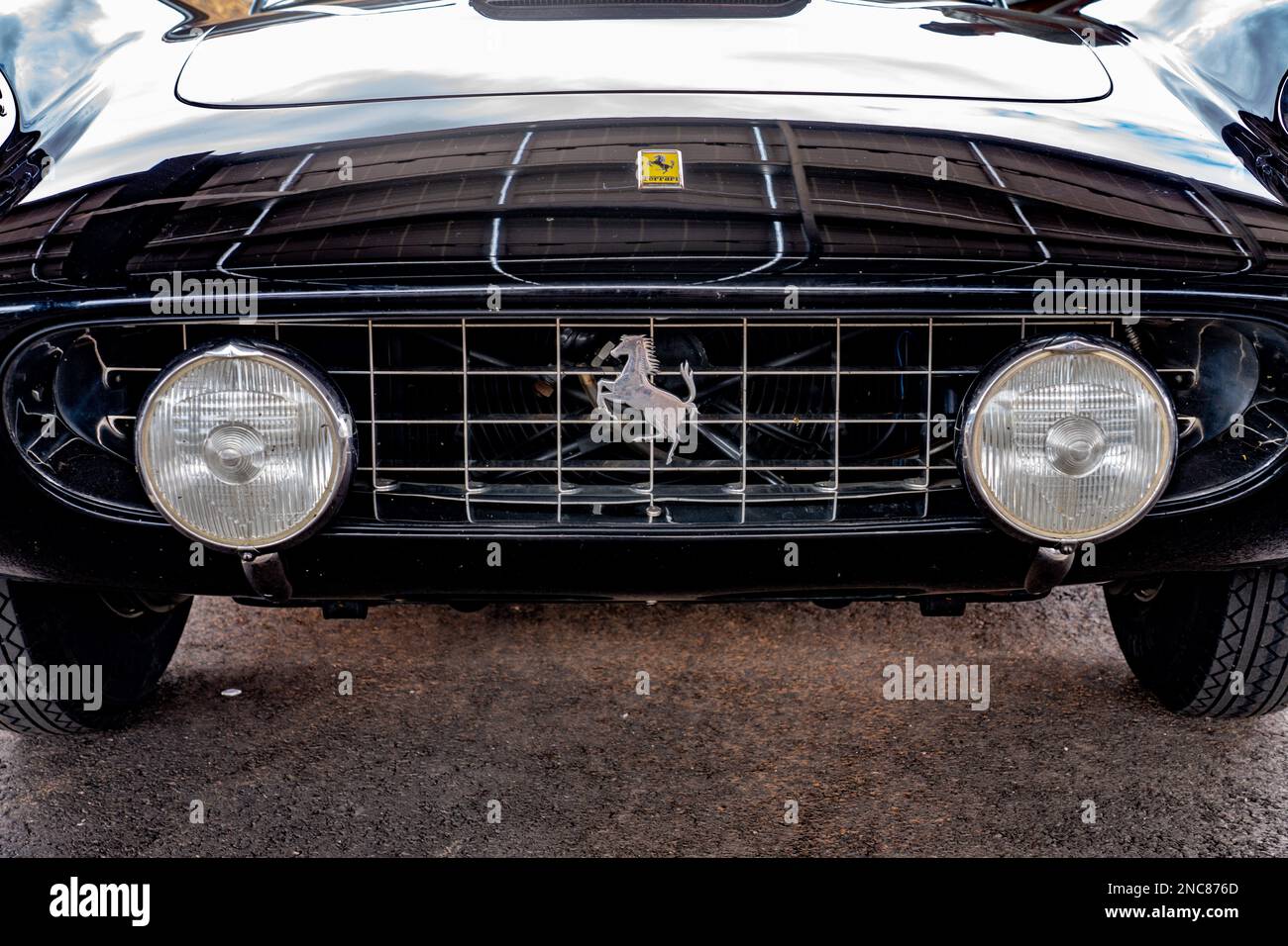 1958 Ferrari 250 GT PF Series 1 Cabriolet sports car in the Colorado ...