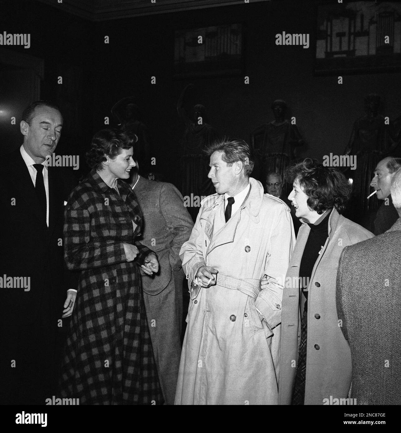 Left to right: Hollywood actor George Sanders who has the male lead in ...