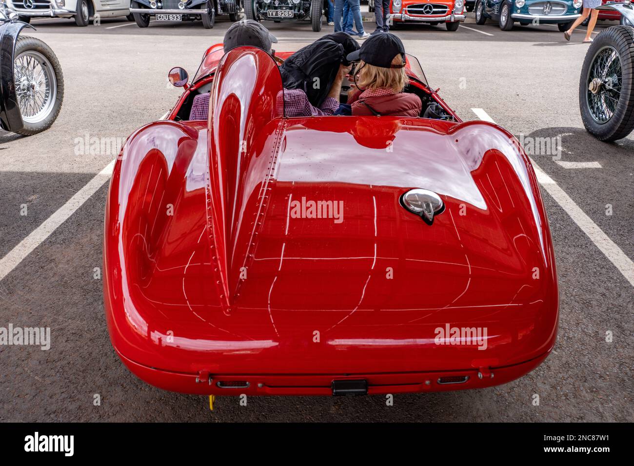Rear view of a rare Italian-built 1959 OSCA 372 GS 1500cc race car in ...