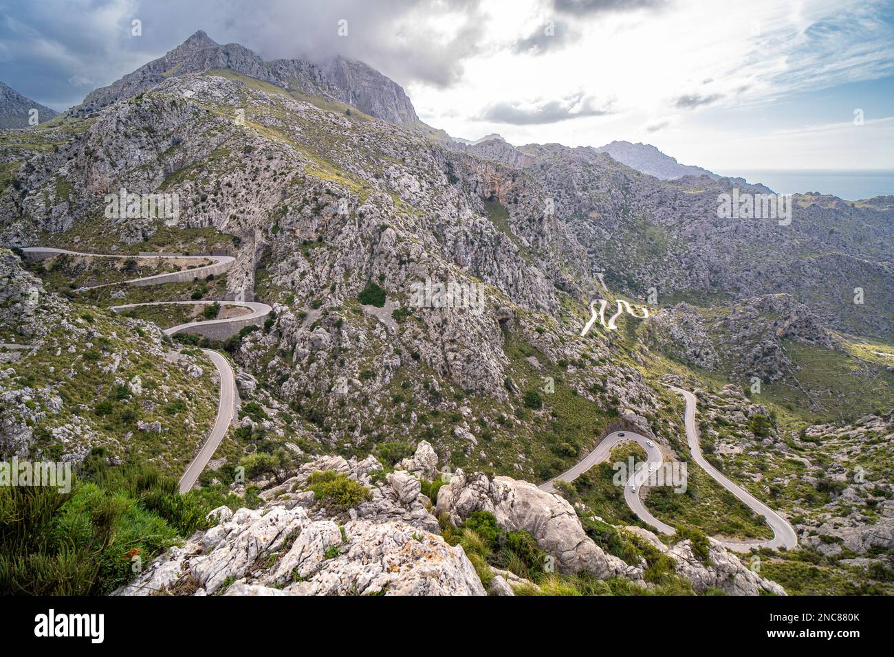 Sa Calobra road - Carretera de Sa Calobra in Mallorca Island, Spain ...