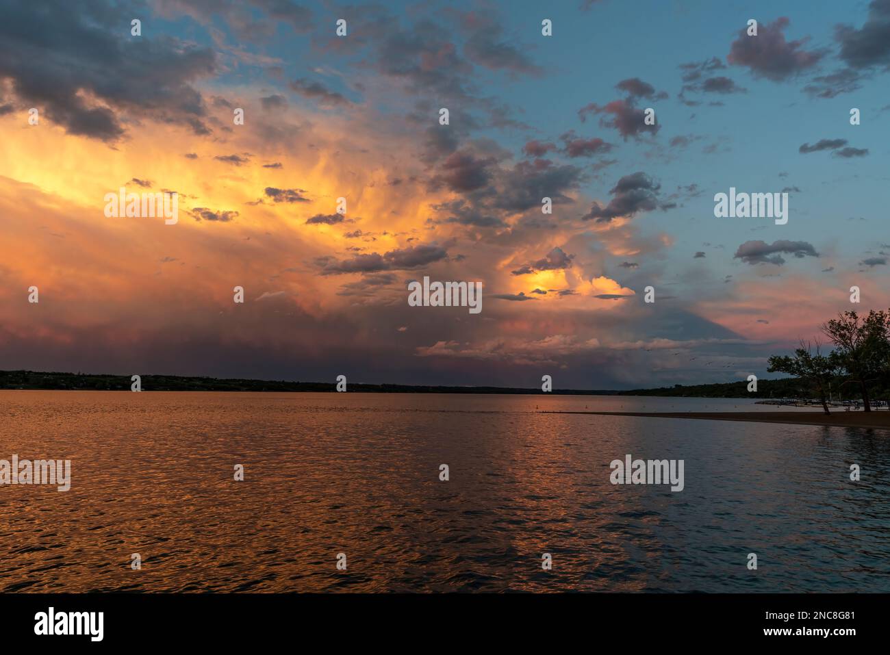 Summer Storms in the Canadian Prairies Dramatic Scenes Stock Photo - Alamy