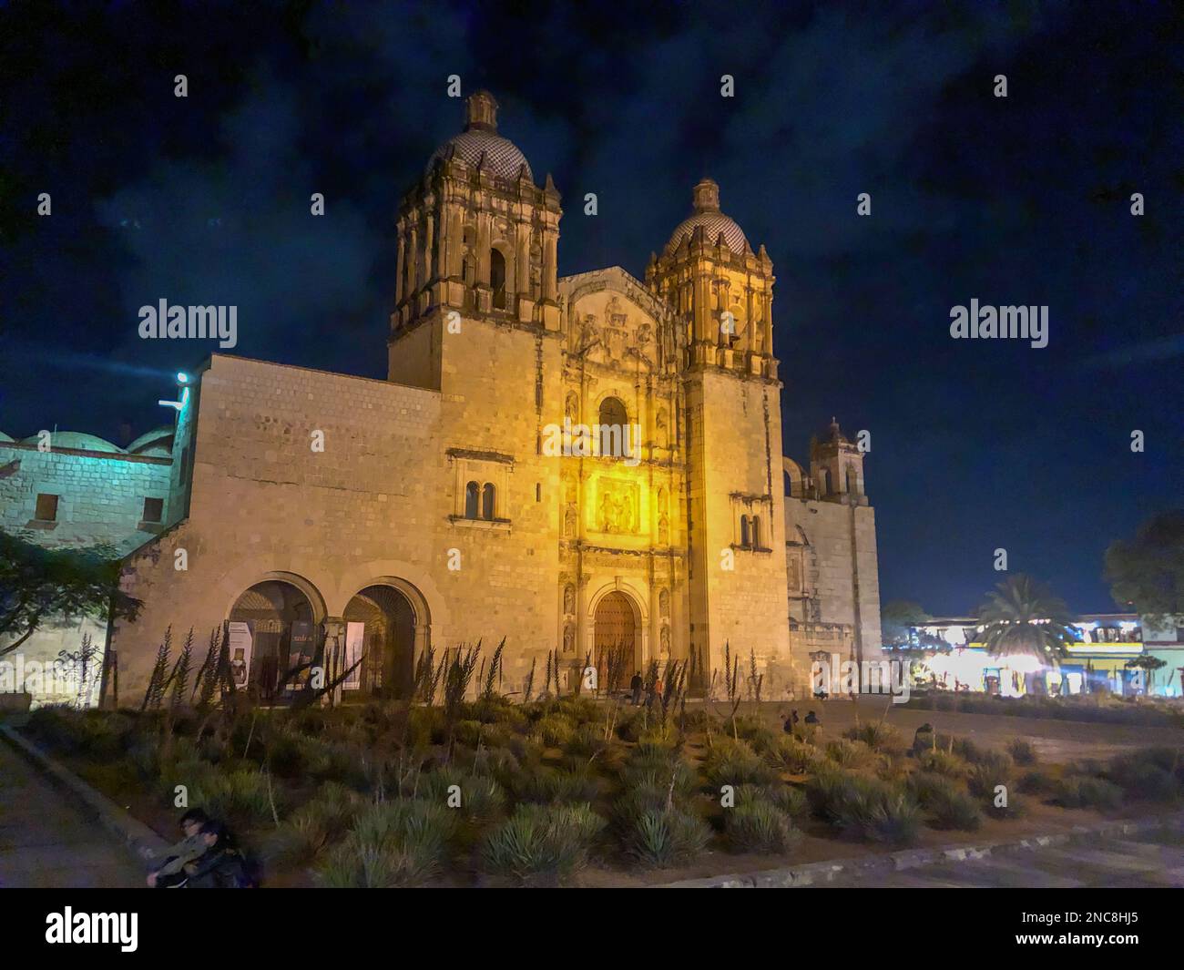 The Temple of Santo Domingo de Guzman in the historic center of Oaxaca ...