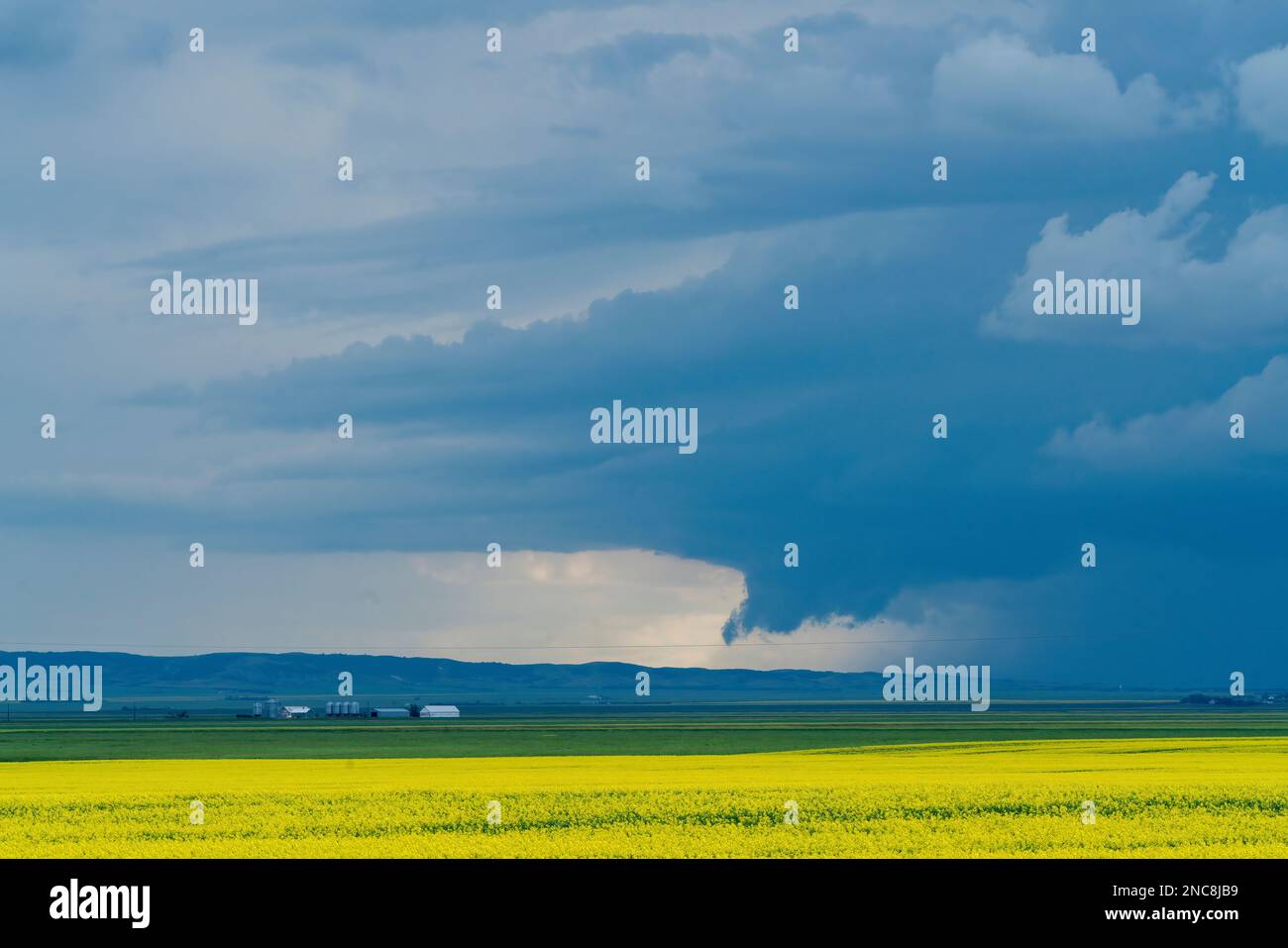 Summer Storms in the Canadian Prairies Dramatic Scenes Stock Photo - Alamy
