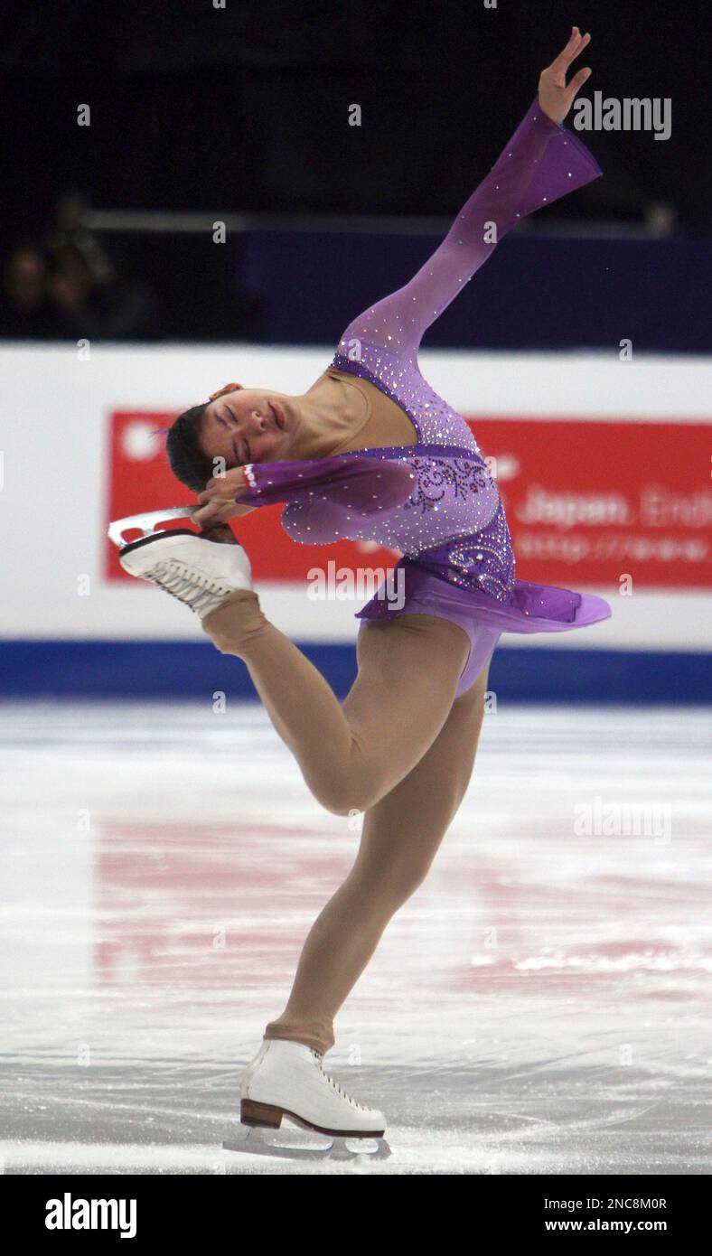 Singapore's Lau Brittany performs during the ladies short program in ...