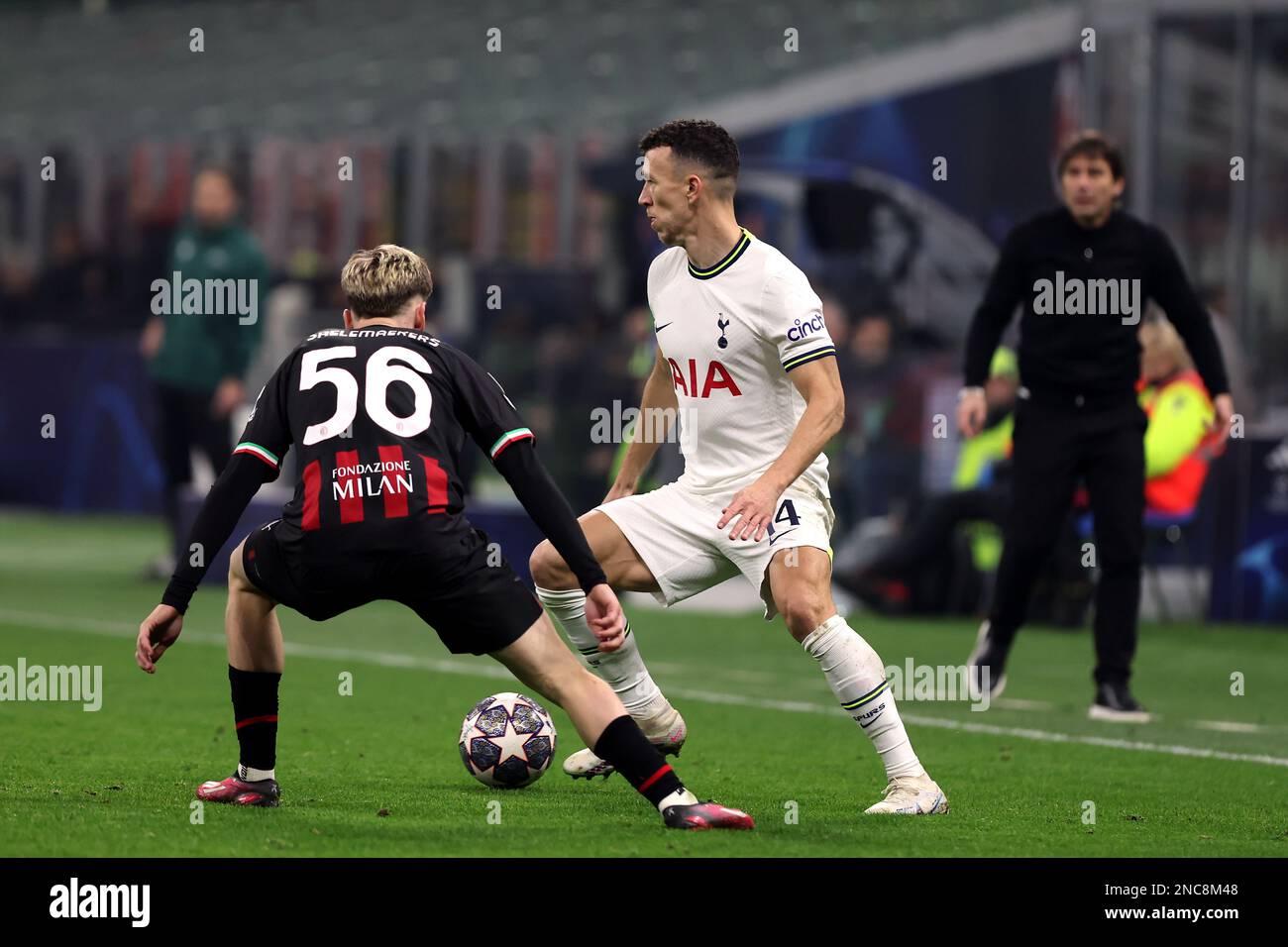 Tottenham Hotspur's Ivan Perisic during the UEFA Champions League round ...