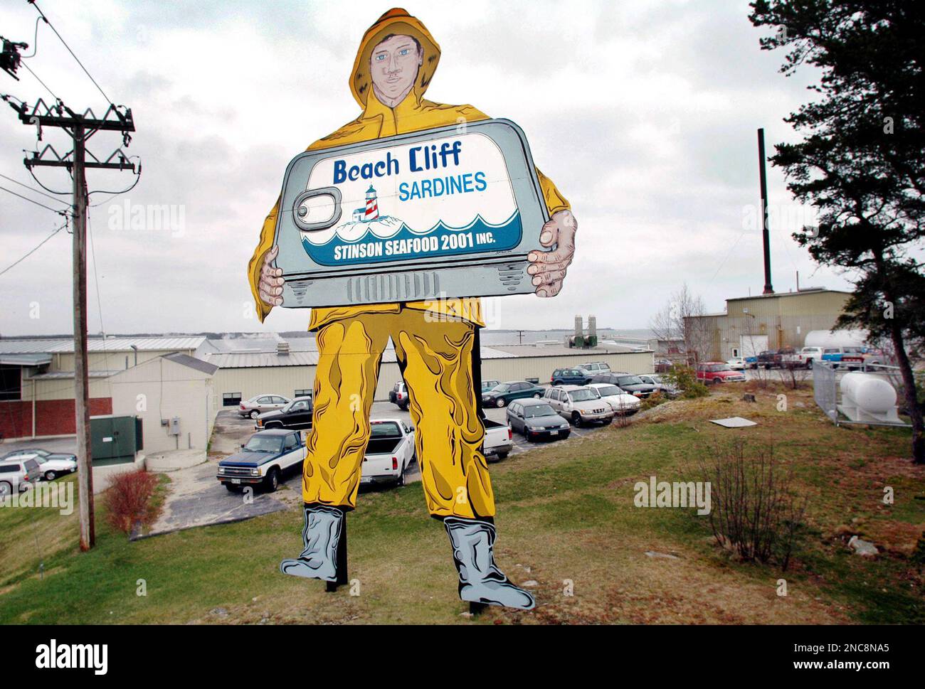 FILE - This April 2005 file photo shows the Stinson Seafood plant in ...