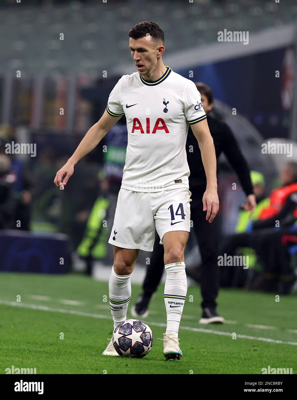 Tottenham Hotspur's Ivan Perisic during the UEFA Champions League round ...