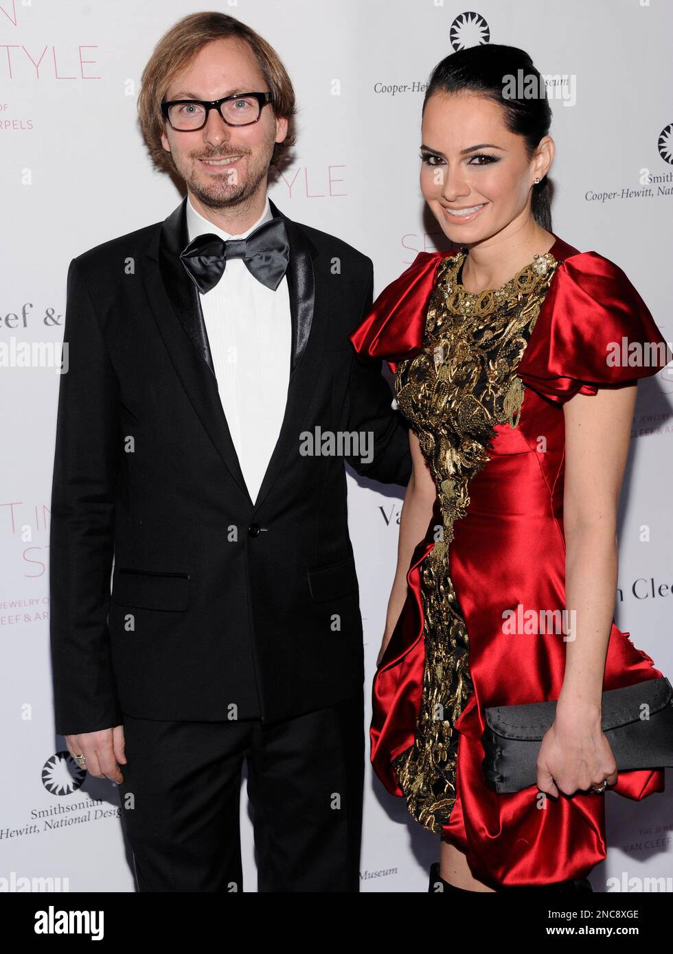 President and CEO of Van Cleef & Arpels Nicolas Bos and Dr. Lisa ...