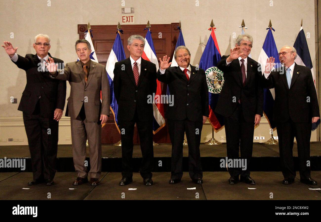Vice Presidents, from left to right, Juan Carlos Varela, of Panama ...
