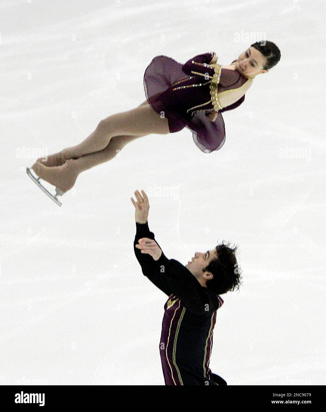 USA's Mary Beth Marley and Rockne Brubaker perform during the pairs ...