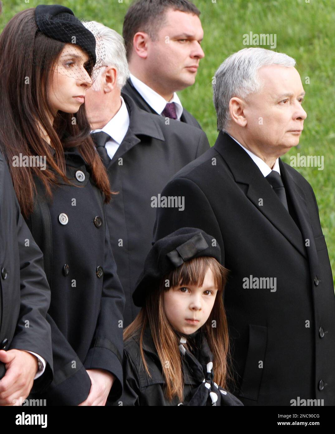 FILE - The April 18, 2010 file photo shows Jaroslaw Kaczynski, right ...