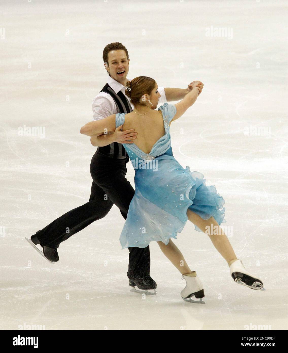 Mexico's Corenne Bruhns and Benjamin Westenberger perform during the ...