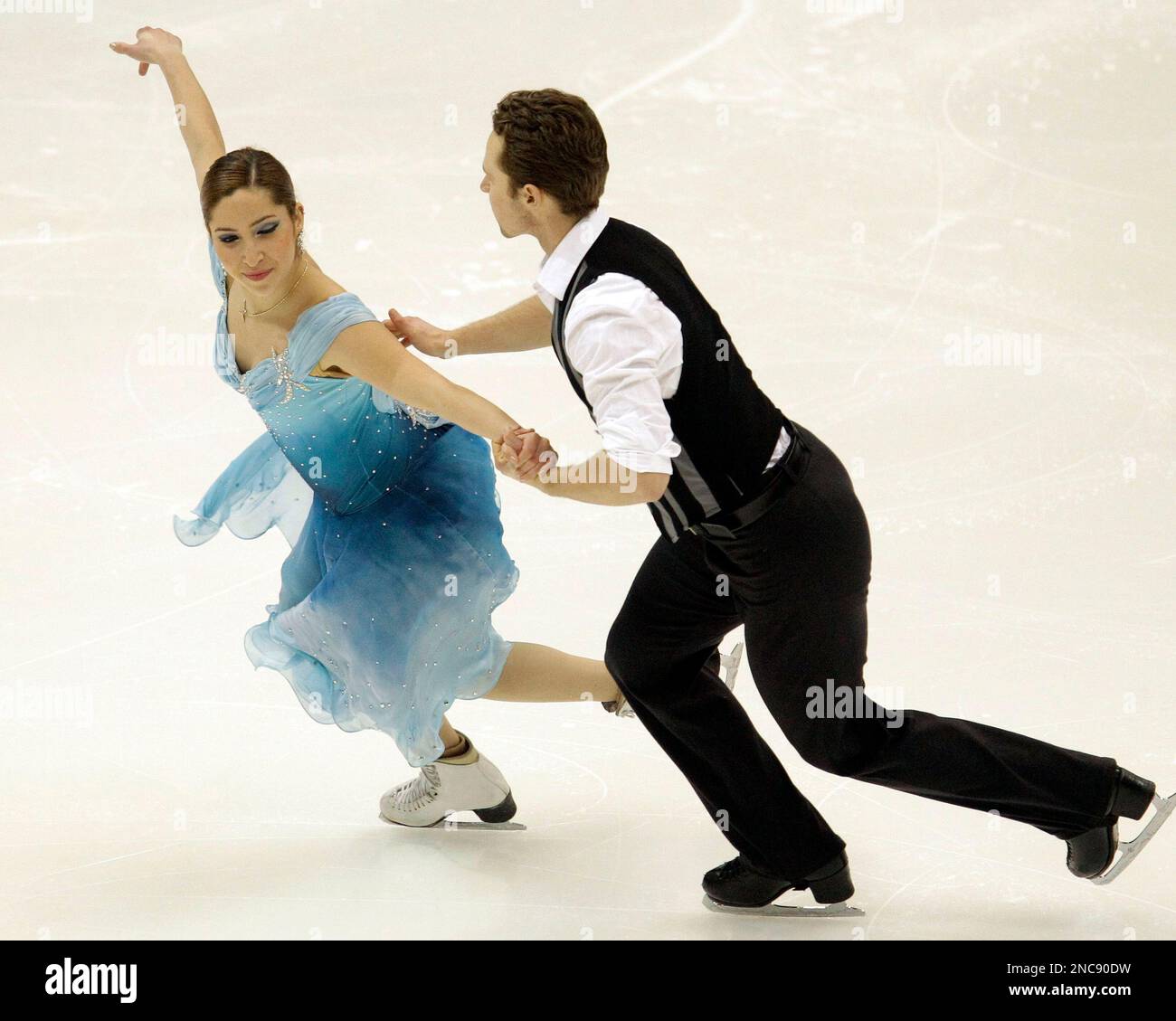 Mexico's Corenne Bruhns and Benjamin Westenberger perform during the ...