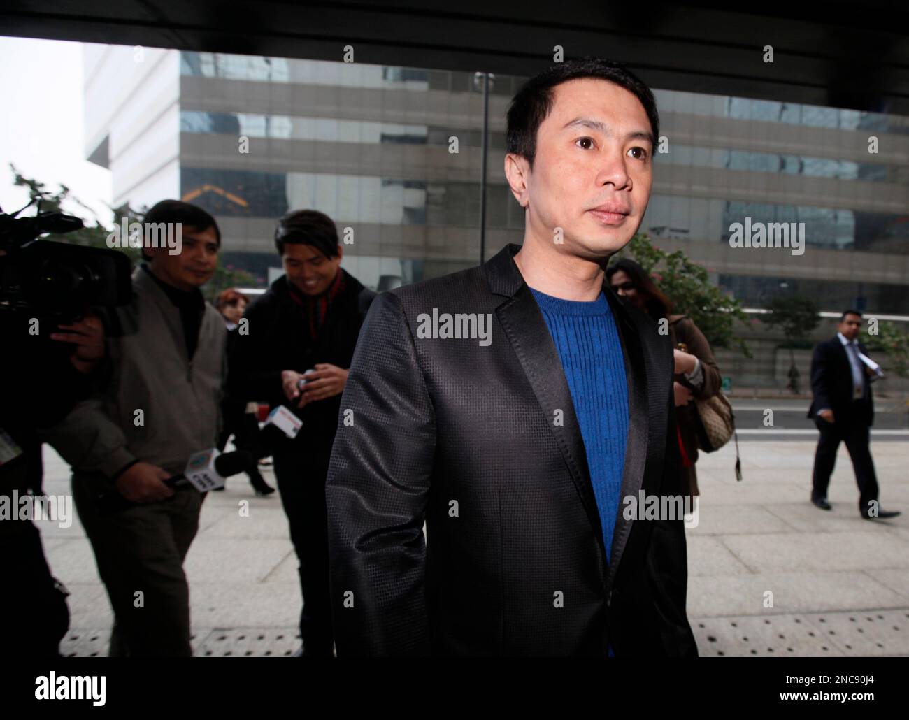 Philippine Rep. Ronald Singson, the son of Luis "Chavit" Singson, a ...