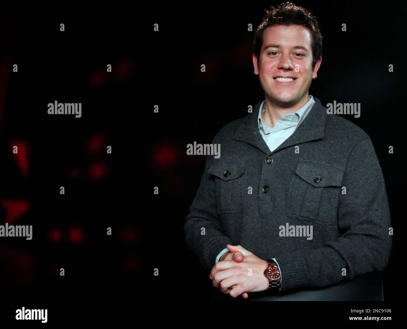 In this Wednesday Feb.16,2011 photo movie reviewer Ben Lyons poses for ...