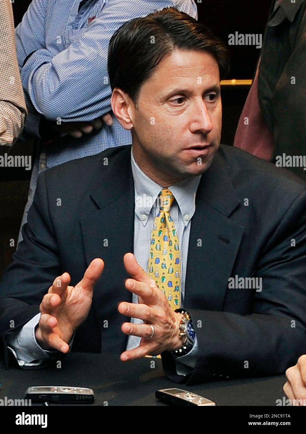FILE - In this Oct. 29, 2010, file photo, New York Mets Chief Operating ...
