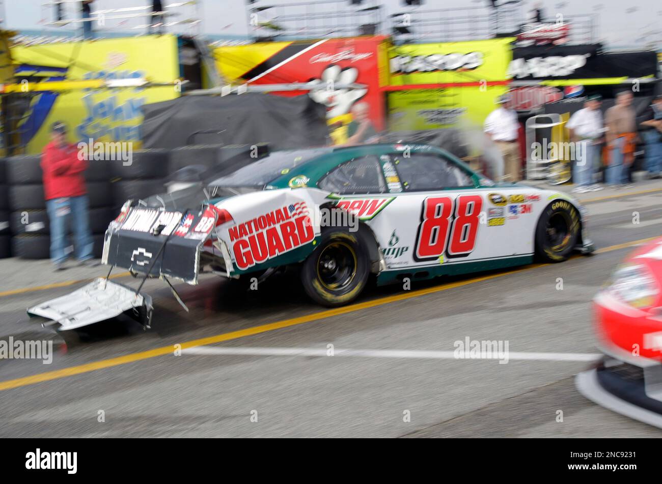 Dale Earnhardt Crash Photos Inside Car