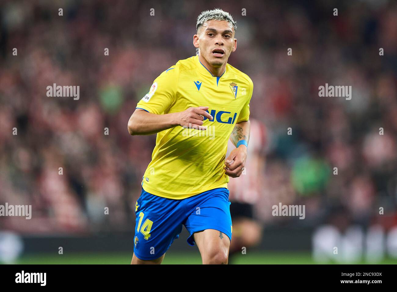 Brian Alexis Ocampo of Cadiz CF during the La Liga match between ...
