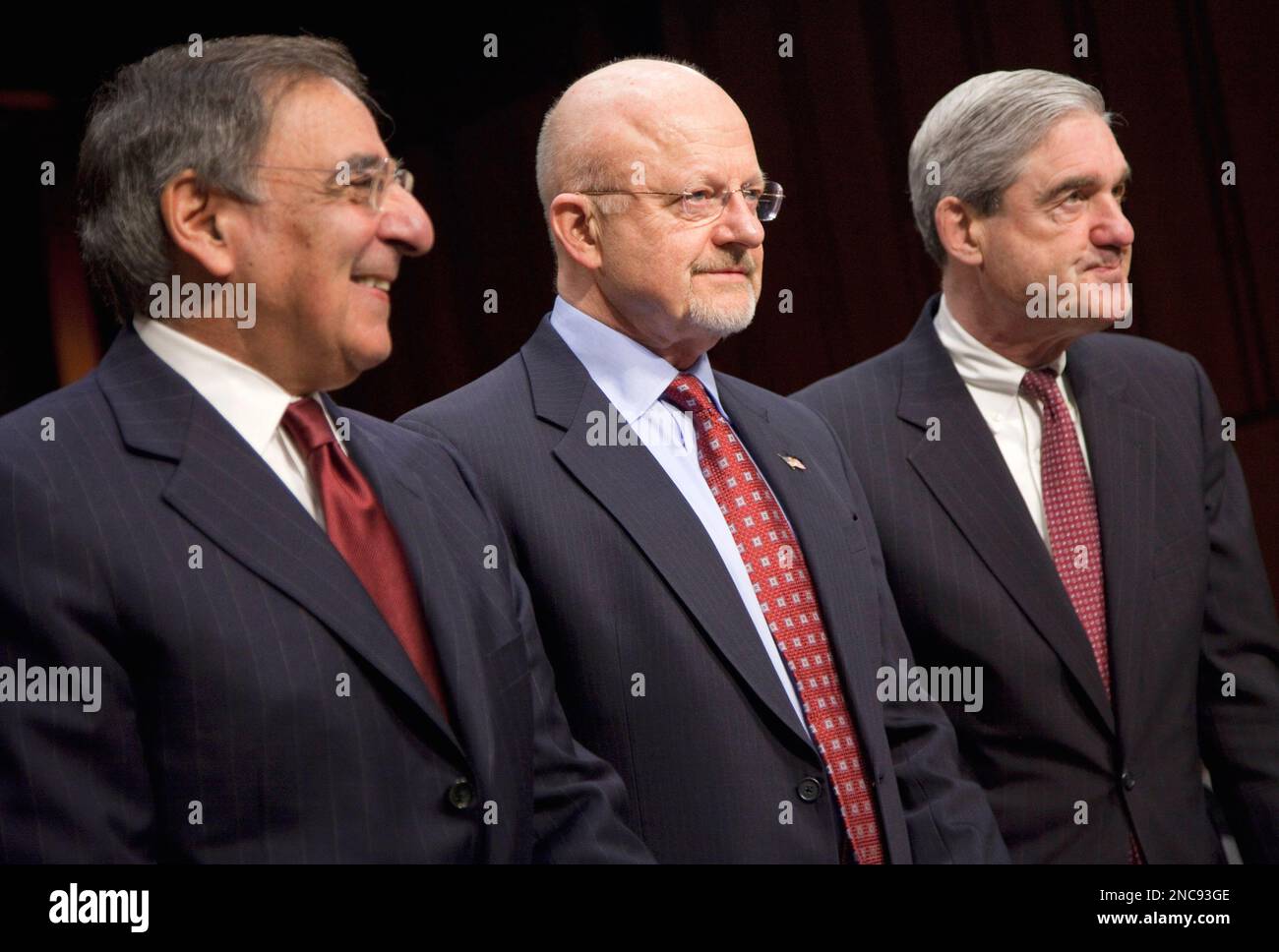 From left, CIA director Leon Panetta, National Intelligence Director ...