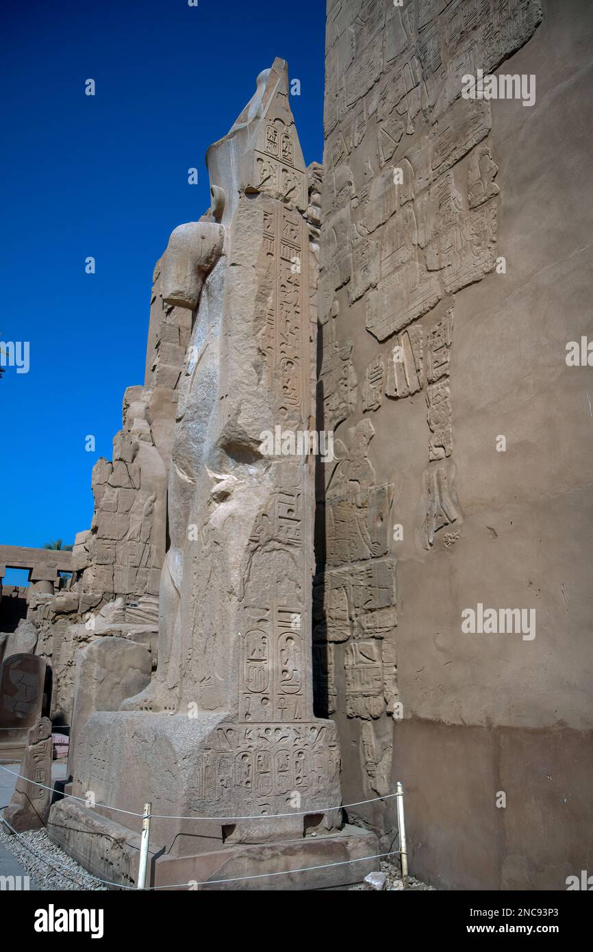 Luxor, Egypt. The Karnak Temple Complex, commonly known as Karnak ...