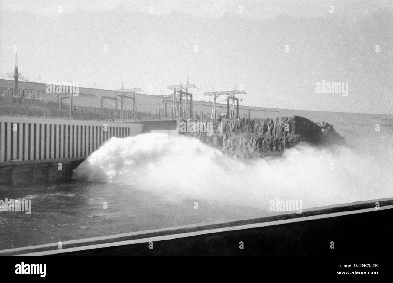 Water flows into the Aswan high dam after the inauguration ceremony in ...