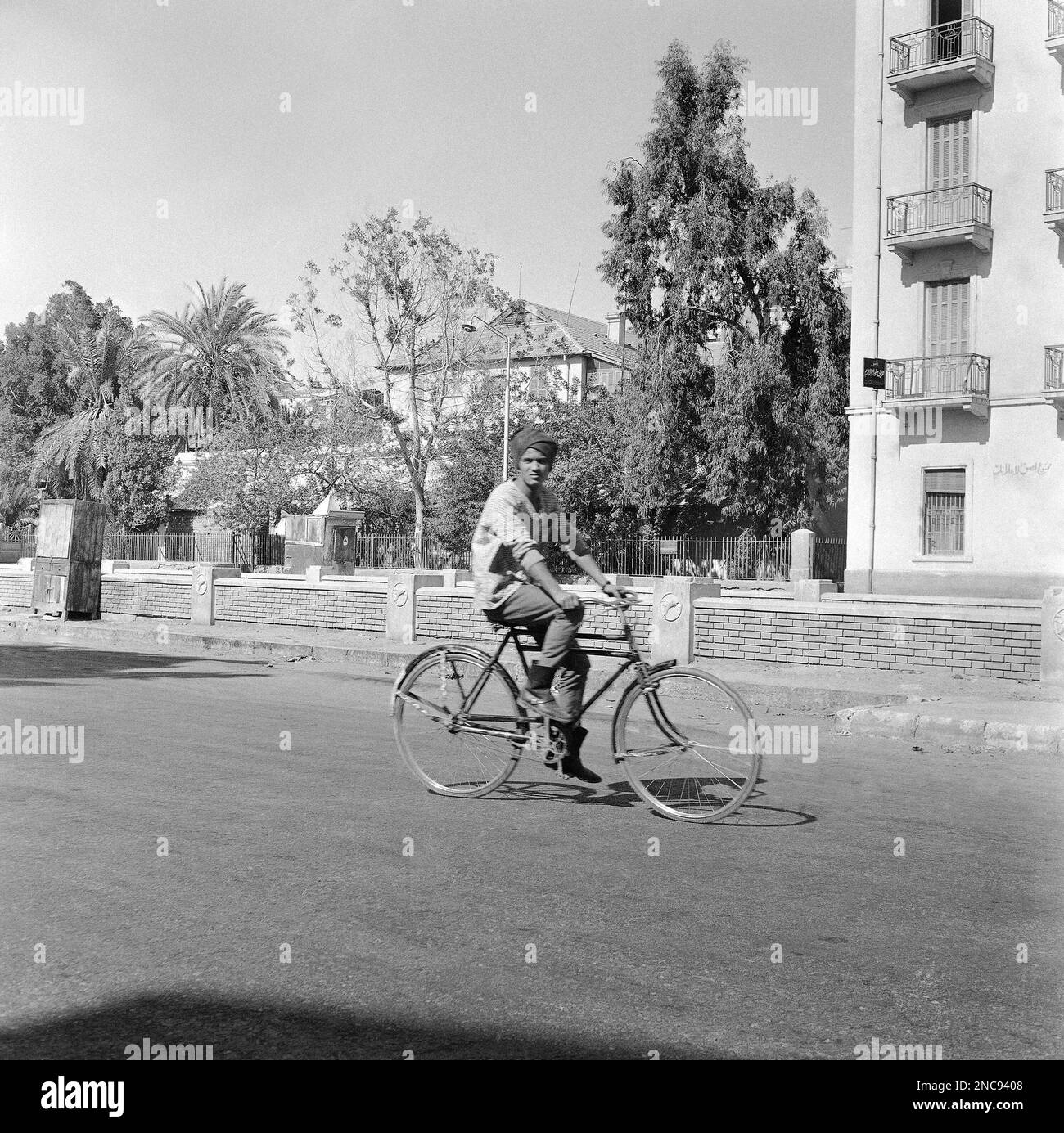 View of some of the streets of Suez city, Egypt after end of cease fire ...